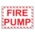 Fire/Emergency - Fire Sprinkler Signs and Labels