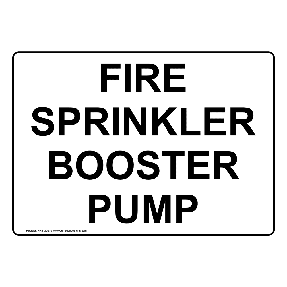Sprinkler Pump House Sign at Jake Town blog