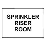 Fire/Emergency - Fire Sprinkler Signs and Labels