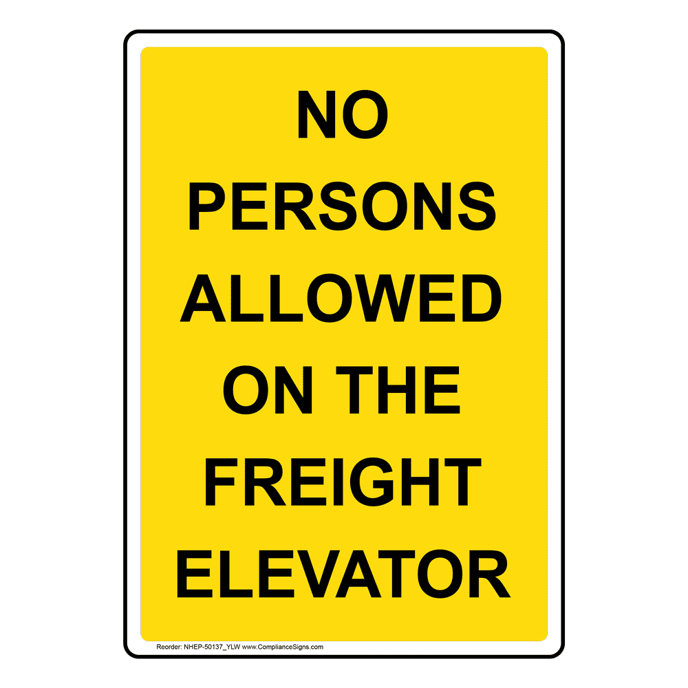 Elevator Safety Symbols
