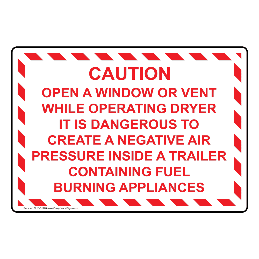 Caution Ahead Venting