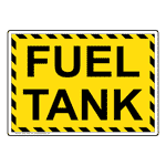 Fuel Tank Labels Safety Signs from ComplianceSigns.com