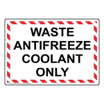 Pipeline/Utility - Waste/Sewer/Sludge Pipeline Signs and Labels