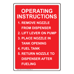 Fuel Tank Labels Safety Signs from ComplianceSigns.com