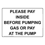 Chemical - Gasoline Signs and Labels