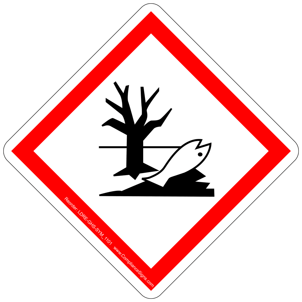 GHS Pictogram GHS Corrosion Roll Label LDRE-GHS-SYM_1108