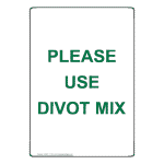 Parks/Recreation - Golf Signs and Labels