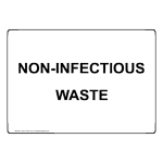 Medical Waste Safety Signs from ComplianceSigns.com