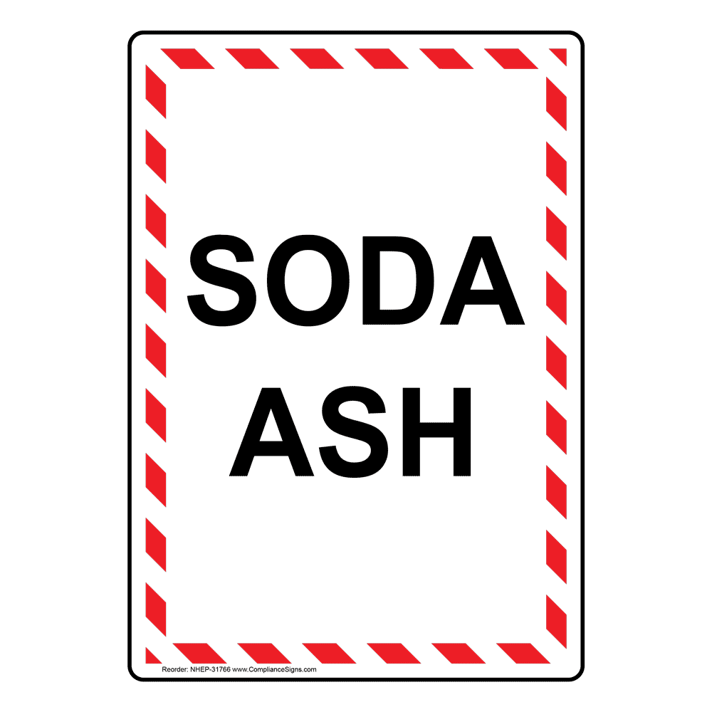 Portrait Soda Ash Sign NHEP-31766