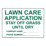 Chemical - Herbicide & Pesticide Signs and Labels