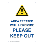Chemical - Herbicide & Pesticide Signs and Labels