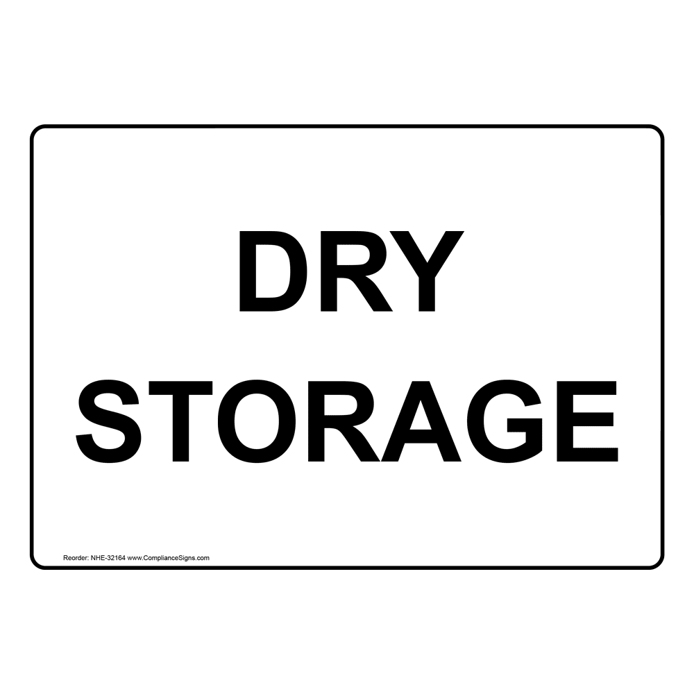 Dirty Area Sign NHE-32364