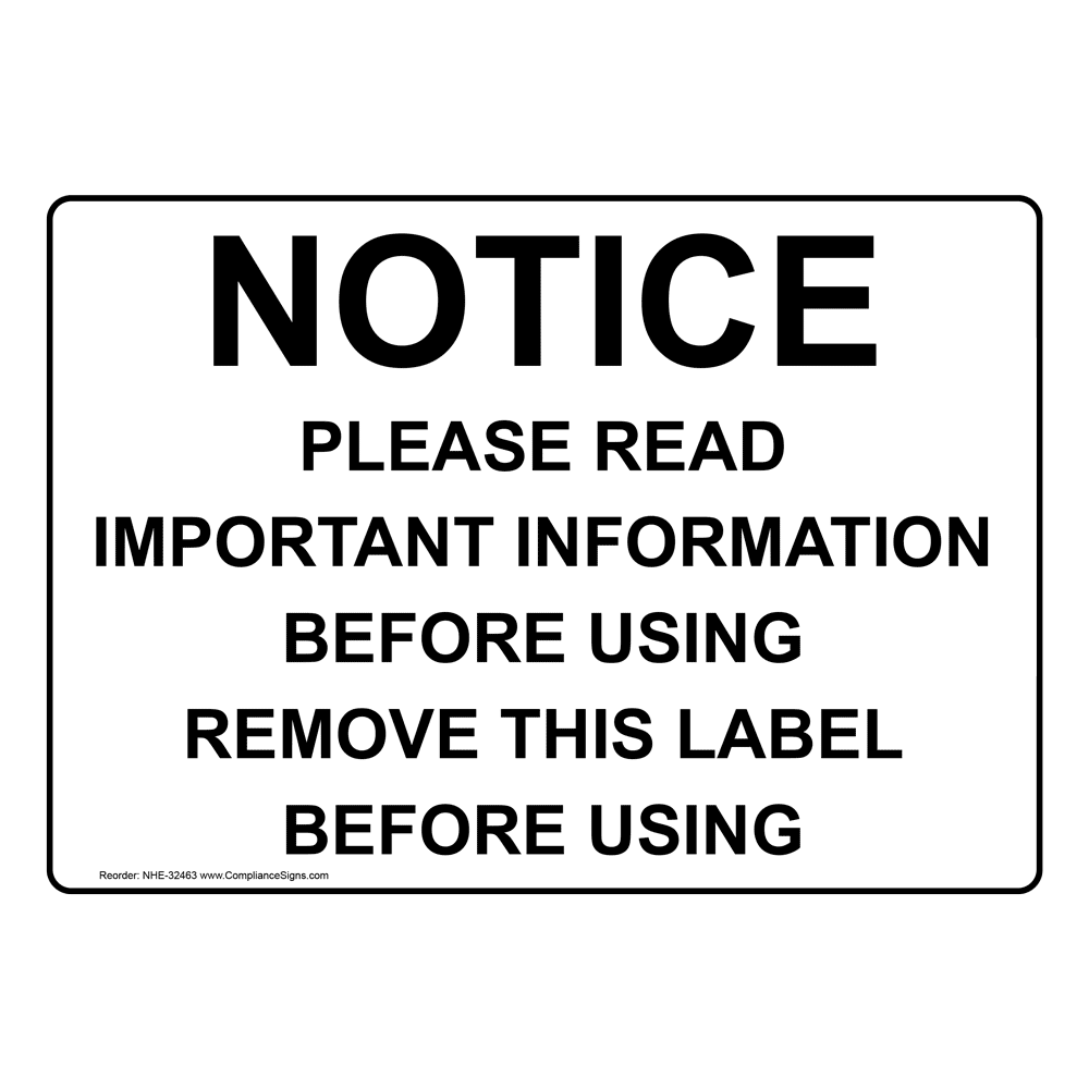 Incoming Samples Sign NHE-32035