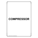 Compressor Safety Signs from ComplianceSigns.com