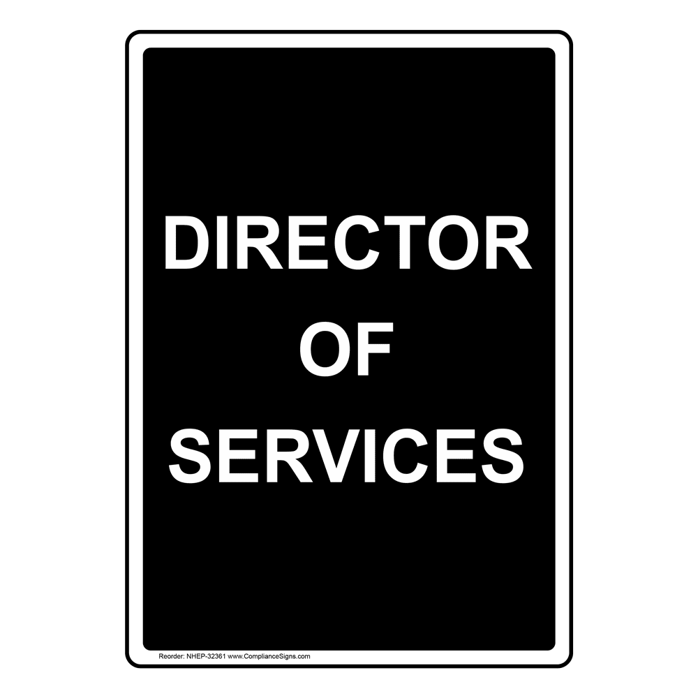 Portrait Dirty Area Sign NHEP-32364