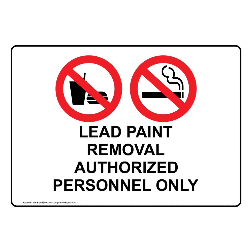 Lead Sign