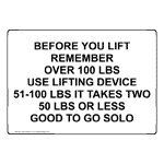 Industrial Notices - Hydraulic Lifts / Jacks Signs and Labels