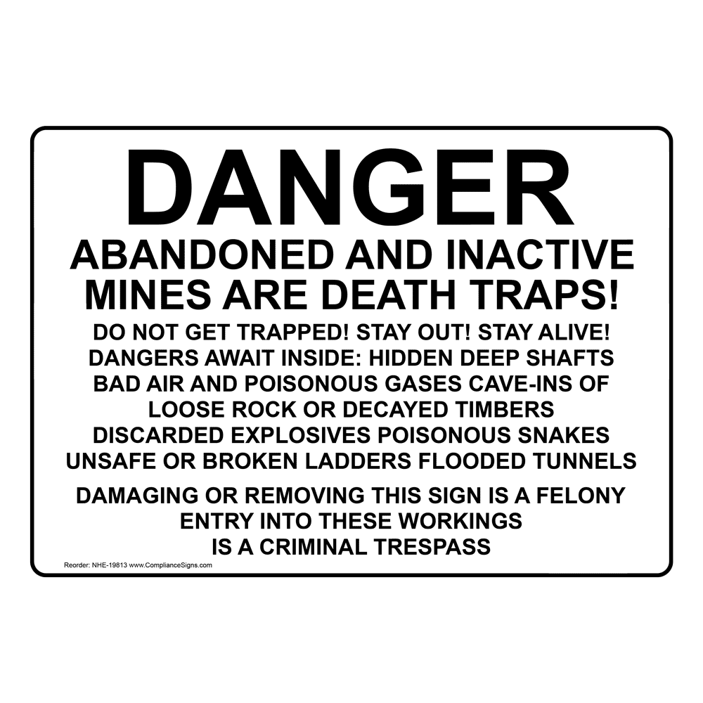 Abandoned Sign