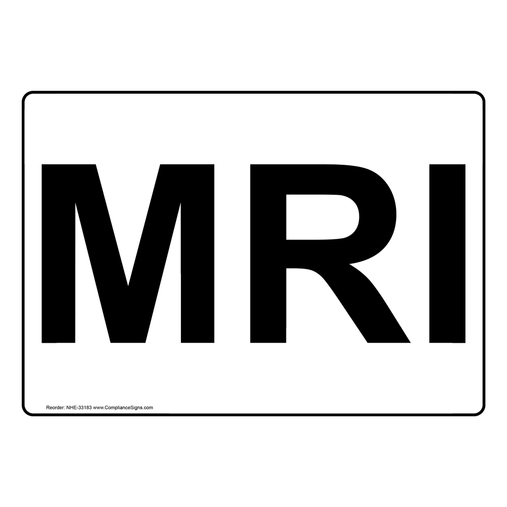 MRI Sign NHE-33183