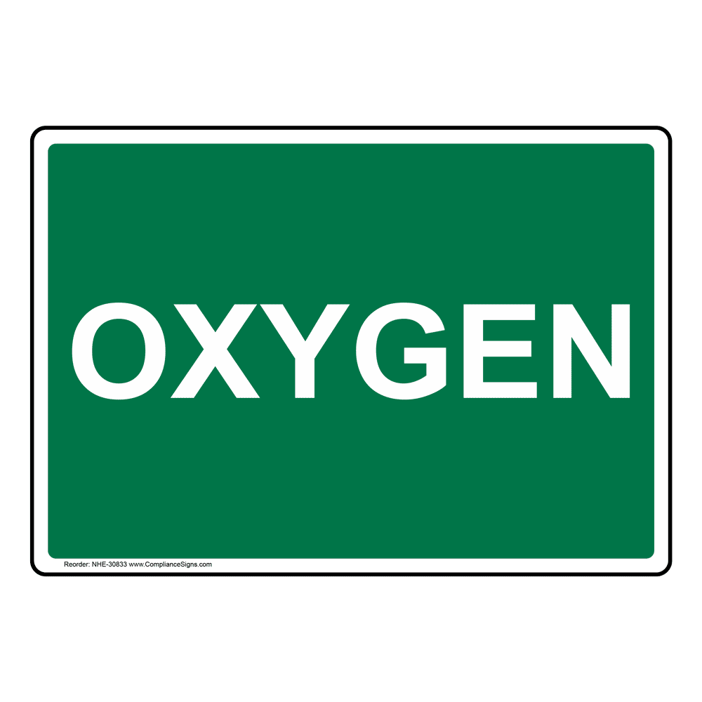 Oxygen Sign NHE-30833