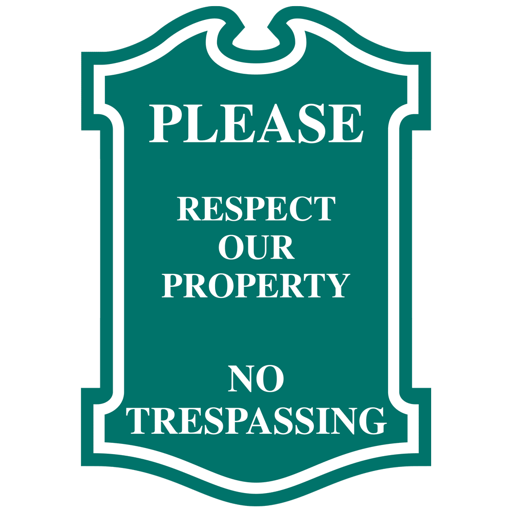 respect-property-no-trespassing-engraved-sign-egre-13356-whtongreen