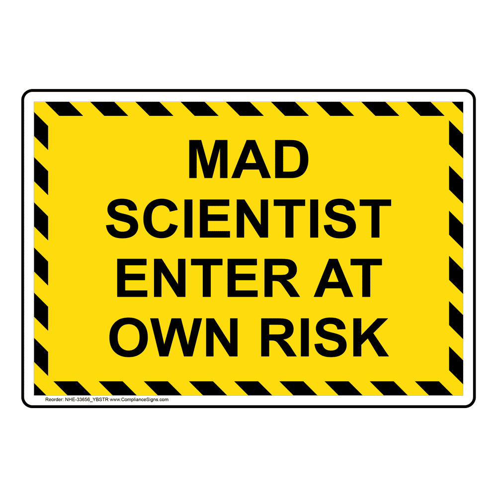Mad Scientist Sign Language