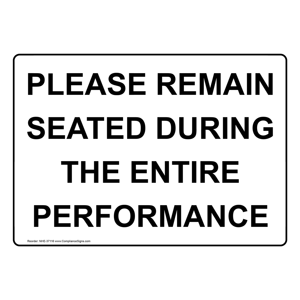 Bathroom Etiquette 1. If You Can Not Aim, Sit Sign NHE-37163