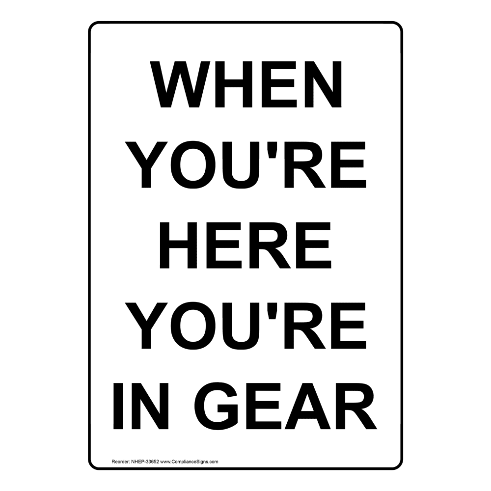 Portrait Welcome To The War Room Sign NHEP-33649_BLU