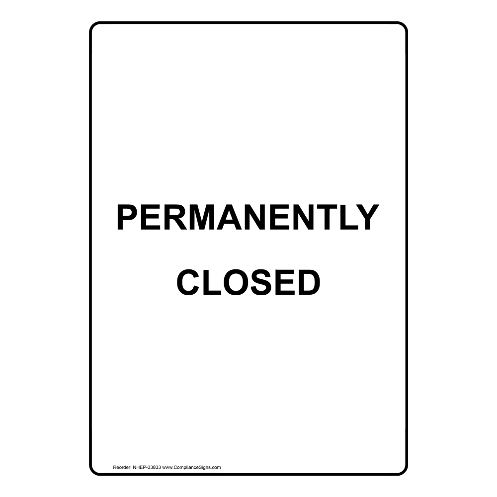 Permanently Closed