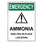 Chemical - Ammonia SDS Signs and Labels