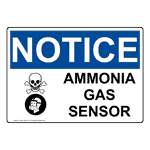 Chemical - Ammonia SDS Signs and Labels