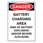 Electrical - Battery Charging Signs and Labels