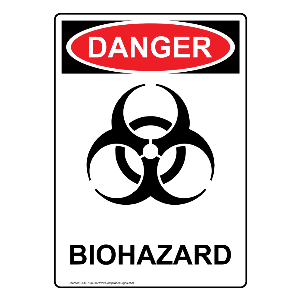 Chemotherapy Biohazard Sign