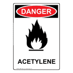 Chemical - Flammable/Combustible Signs and Labels