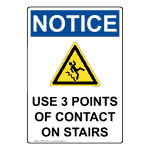 Transportation - Three Point Contact Signs and Labels