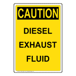 Chemical - Diesel Signs and Labels