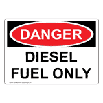 Chemical - Diesel Signs and Labels