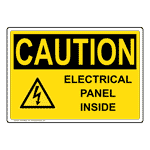 Electrical - Electrical Panel Signs and Labels