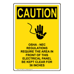 Electrical - Electrical Panel Signs and Labels