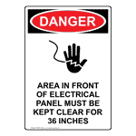 Electrical - OSHA Voltage & Shock Hazard Signs and Labels