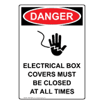 Electrical - Electrical Panel Signs and Labels