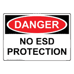 Electrical - OSHA Static & Grounding Signs and Labels