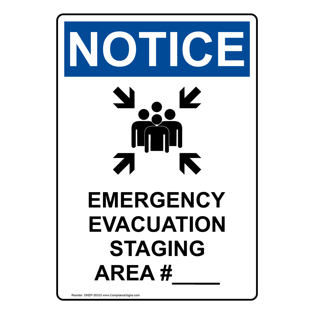 Evacuation Sign