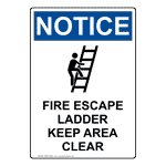 Industrial Notices - OSHA Ladder / Scaffold