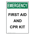 Medical - OSHA First Aid Signs and Labels