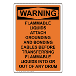 Electrical - OSHA Static & Grounding Signs and Labels