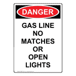 Pipeline/Utility - Gas Pipeline Signs and Labels