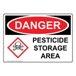 Chemical - Herbicide & Pesticide Signs and Labels