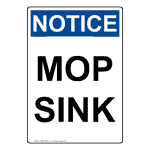 Sink Safety Signs from ComplianceSigns.com