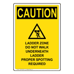 Industrial Notices - OSHA Ladder / Scaffold